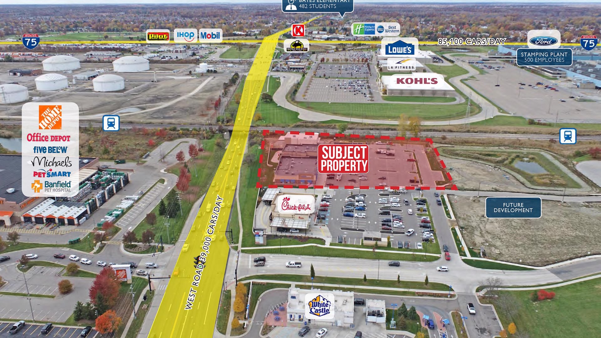 New First Watch & Aspen Dental Strip Center/Woodhaven (Detroit MSA ...